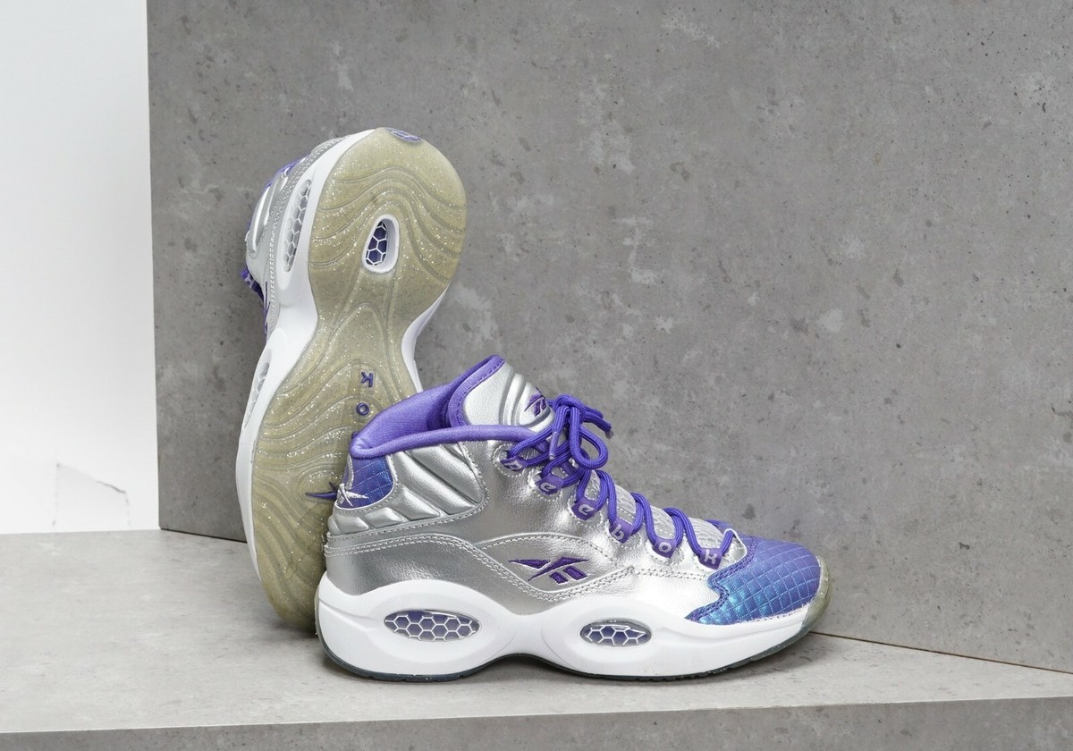 Purple Questions Shoes