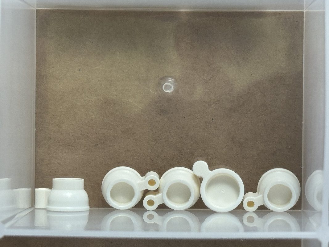 LEGO Parts - White Minifigure, Utensil Teacup - No 38014 - QTY 5 | eBay