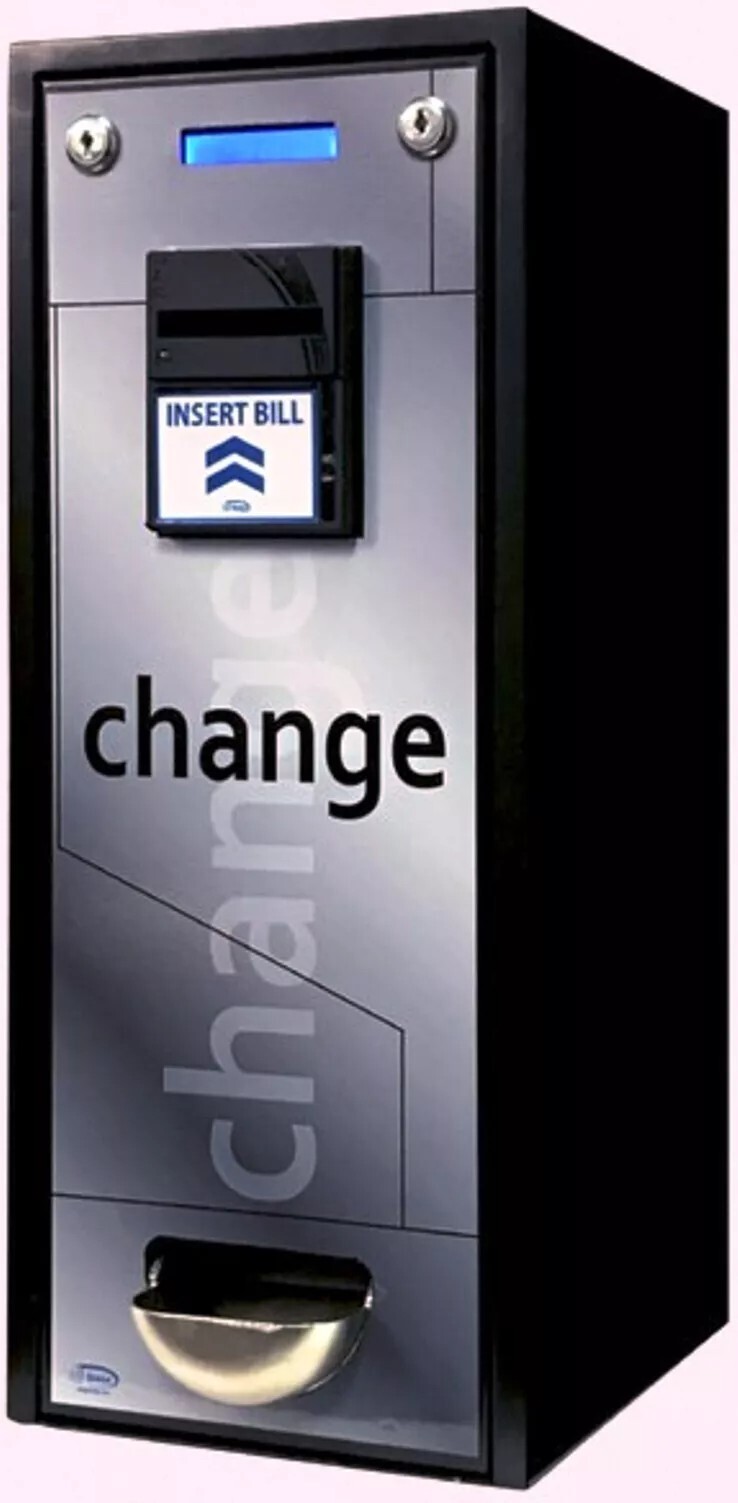 Seaga CM1250 Dollar Bill Changer Coin Vending Change Machine, Up to ...