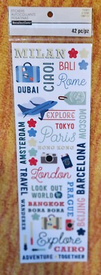 Brand New Recollections Travel + Vacation Stickers: Cities, luggage ...