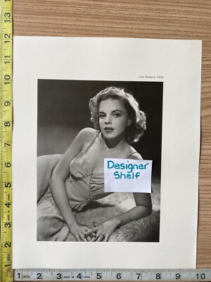 Judy Garland & Ginger Rogers 1940's Movie Scene Book Photograph | eBay