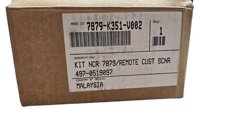 New NCR 7879-K351 7879 7877 RealScan Remote Consumer Scanner w/USB | eBay