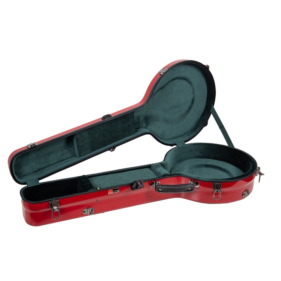 Crossrock 5-String Bluegrass Banjos Case, Fiberglass Mastertone Banjo ...