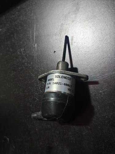 Fuel Solenoid for Kubota 1A021-60015, 1A021-60016, 1A021-60017 | eBay