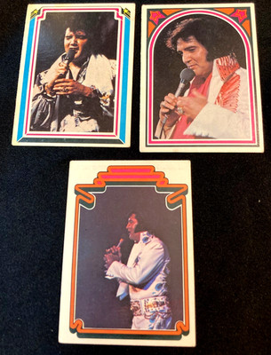 Elvis Presley Trading Cards 1978 Boxcar Enterprises Vintage # 8-9-10 | eBay