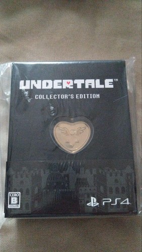 UNDERTALE Collector's Limited Edition/PS4 Heart Musical Locket Complete ...