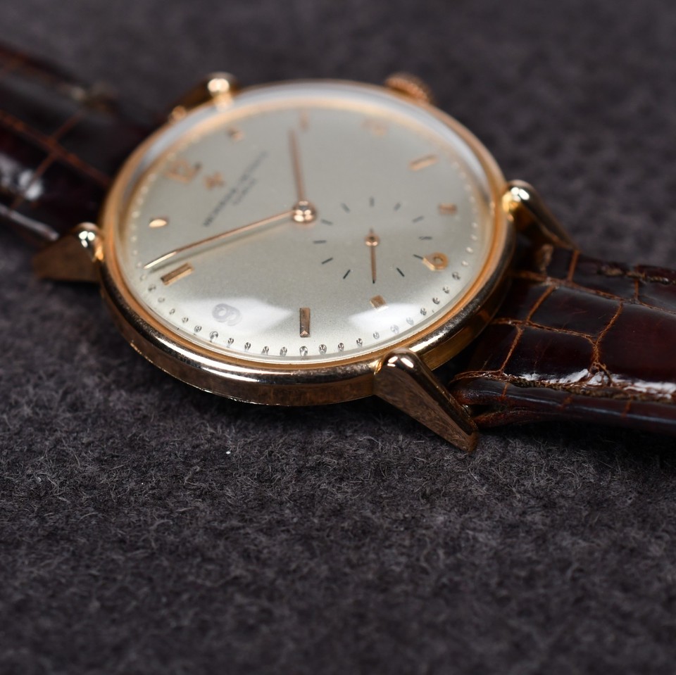 Vacheron & Constantin 18k Pink Gold Ref 4570 38mm Spider Lugs P453 ...