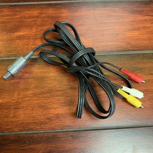 Nintendo SNES N64 GameCube OEM AV RCA Video Cable Original Tested | eBay