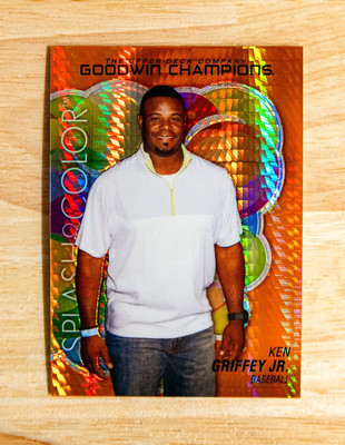 Ken Griffey Jr. 2023 Goodwin Champions Splash of Color #SCP-85 Orange ...