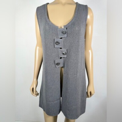 Beyond Threads Women’s Size Medium Alpaca/Wool Blend Sleeveless ...