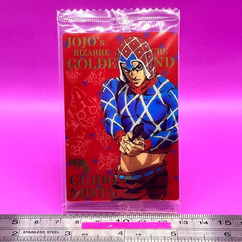 GUIDO MISTA No.05 JoJo's Bizarre Adventure Wafer Card Bandai TCG ...