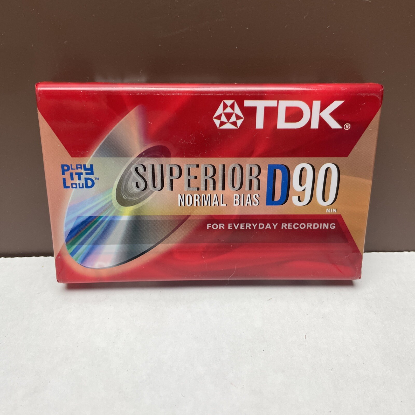 TDK D90 Blank Audio Cassette Tape Dynamic Performance High Output IECI ...