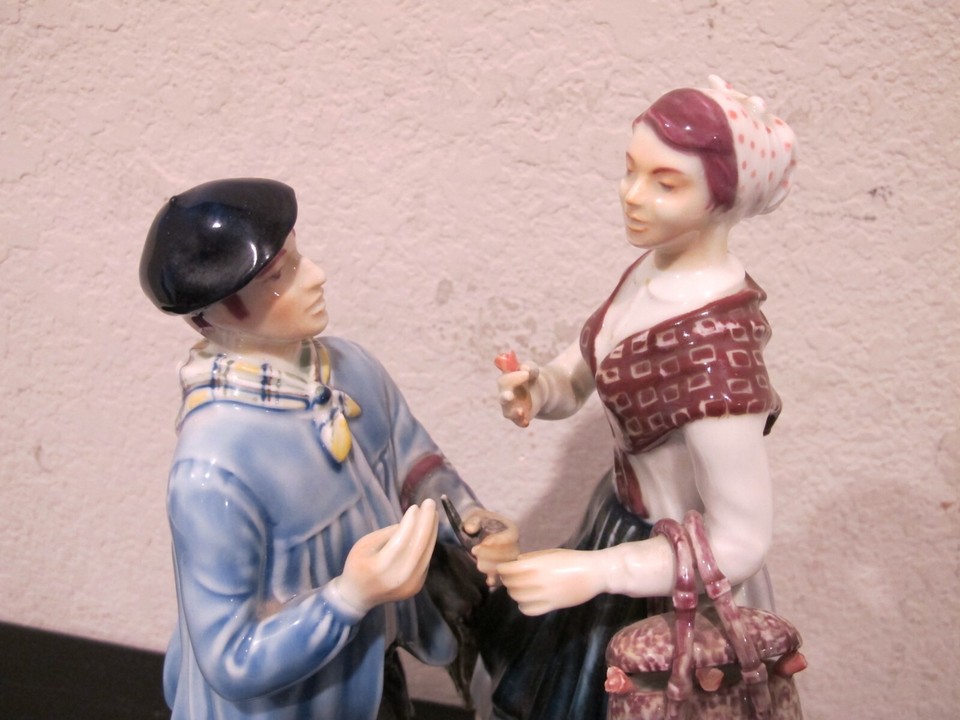 Bidasoa España Spain Courting Couple Porcelain Figurine | eBay