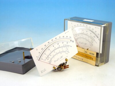 1x Vintage Multiscale VEB RFT Analog Multimeter System Display Scale ...