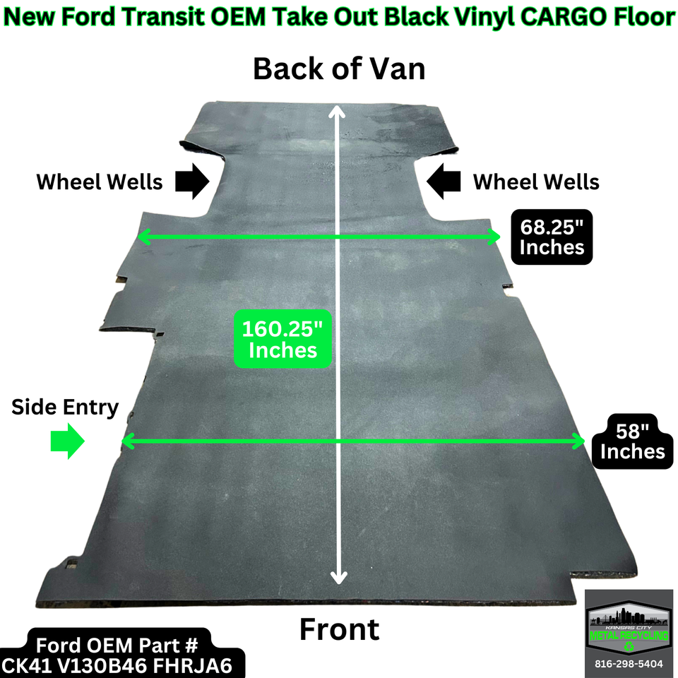 New OEM Ford Transit 250 350 Extended Frame 2015-2025 T/O Cargo Van ...