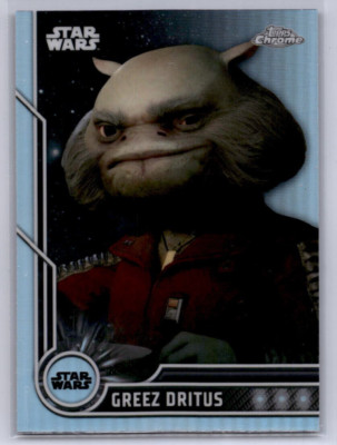 2023 Topps Chrome Star Wars Refractor #29 Greez Dritus | eBay