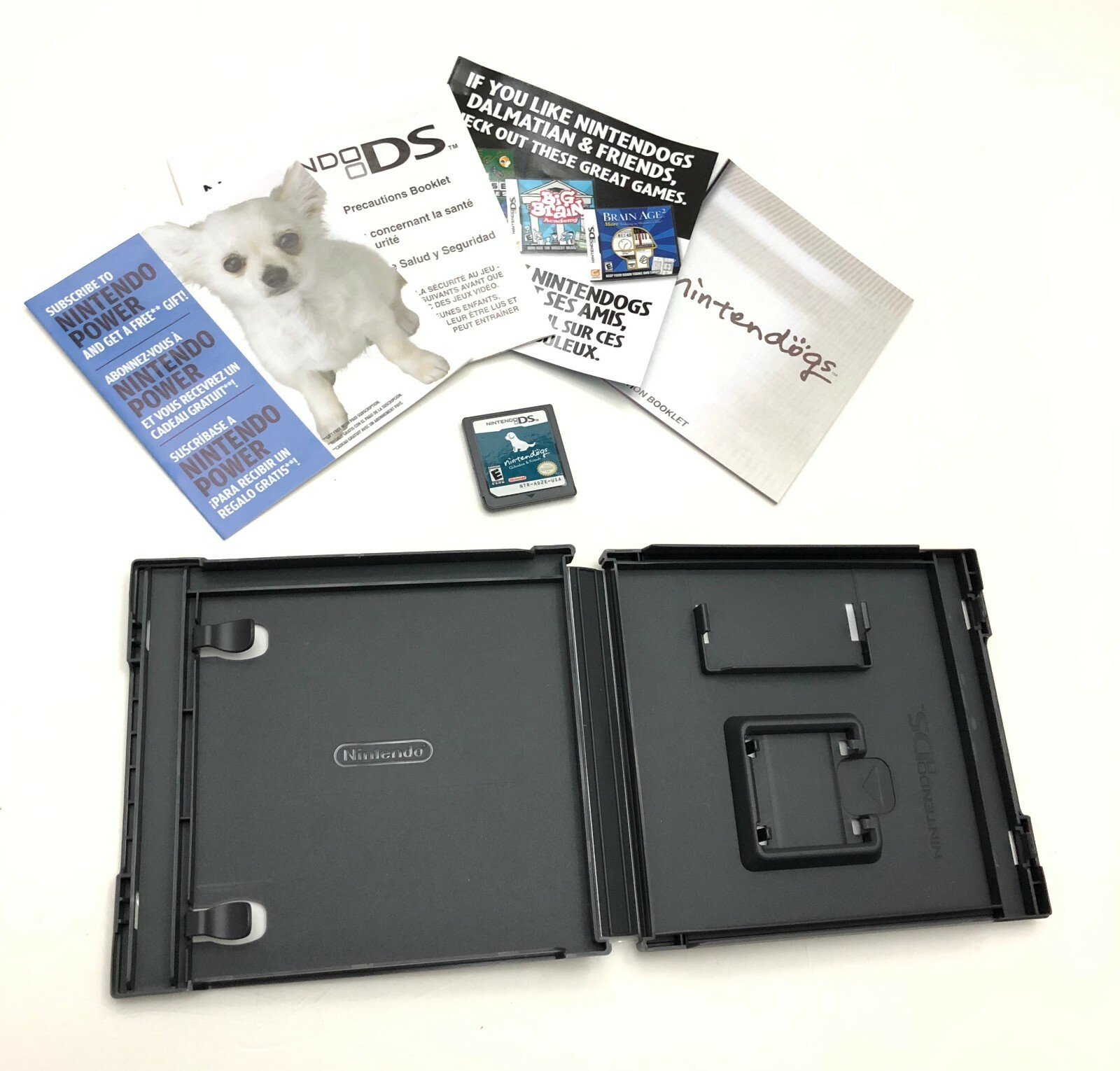 Nintendogs Chihuahua & Friends Case and Manual by (Touch generation ...