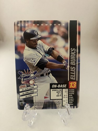2002 MLB Showdown Super Season Ellis Burks #124 Colorado Rockies | eBay