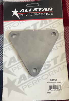 ALLSTAR PERFORMANCE ALL38090 1/4in Motor Mount Pad Spacers for Chevy V8 ...