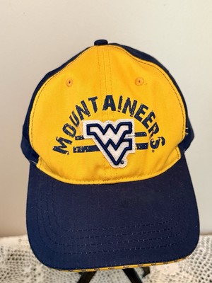 NEW WV Mountaineers Baseball Hat, Lightweight, Adjustable, Blue Yellow ...