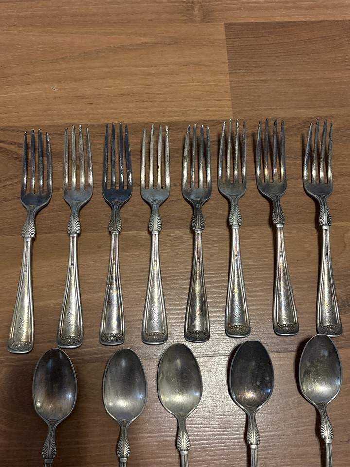Gorham Silverplate Flatware Pat 1880, 16 Pieces | eBay
