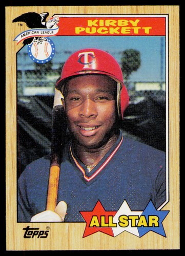 1987 Topps #611 Kirby Puckett Minnesota Twins Card | eBay