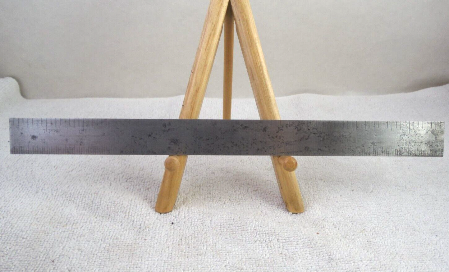 "The L. S. Starrett Co" No. 303 Tempered No. 4 Machinists' Ruler ...