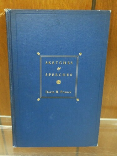Sketches & Speeches by David R. Forgan Golf HC Book - 1925 - LE of 400 ...