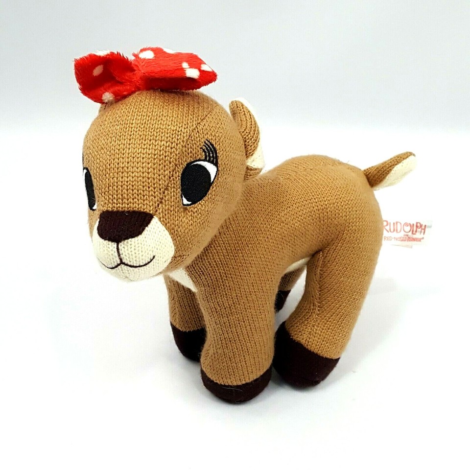 Dan Dee 10" Knit Plush Clarice Doll Rudolph the Red Nosed Reindeer | eBay