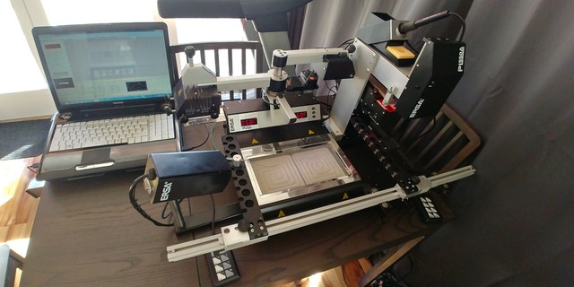 ERSA Ir/pl550a Highly Flexible IR Rework System With Precise Component ...