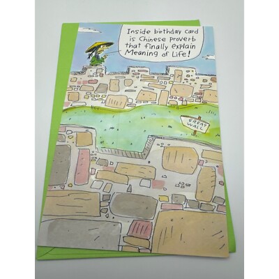 Carlton Cards Marketplace Humorous Birthday Greeting Card | eBay