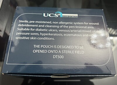 UCS Sterile-Medical Debridement Cloths/Wipes. | eBay