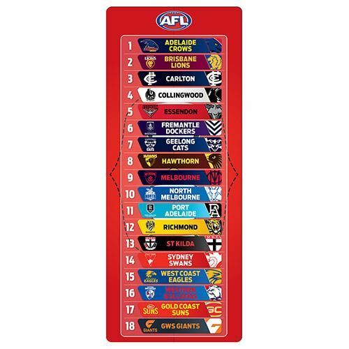 Team AFL Footy Magnetic Ladder Ball Design 9314783680191 | eBay Australia