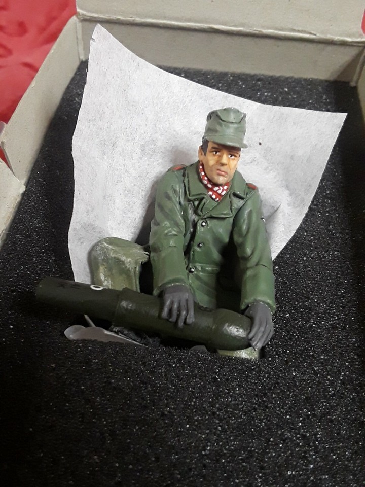 THOMAS GUNN WW2 GERMAN SS050A GRENADIER tank artillery crew PANZER ...