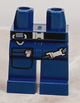 LEGO Minifigure Legs Police AGENT Secret Service Holster CLIP Body Part ...