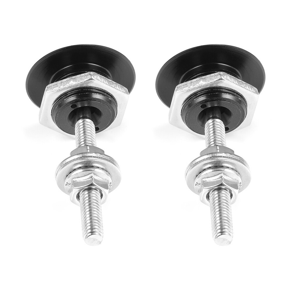 4x Car Quick Release Bumper Latch Push Button Bonnet Hood Pin Lock Clip ...
