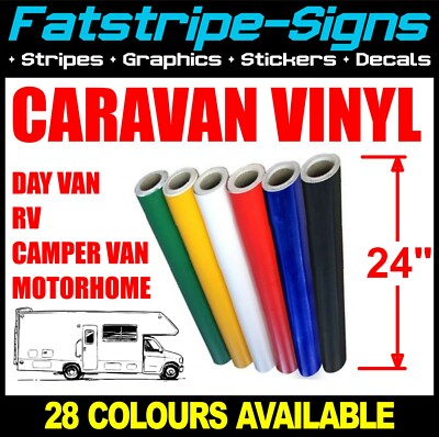 CARAVAN MOTORHOME VINYL STICKERS GRAPHICS DECALS CAMPER VAN POLYMERIC ...
