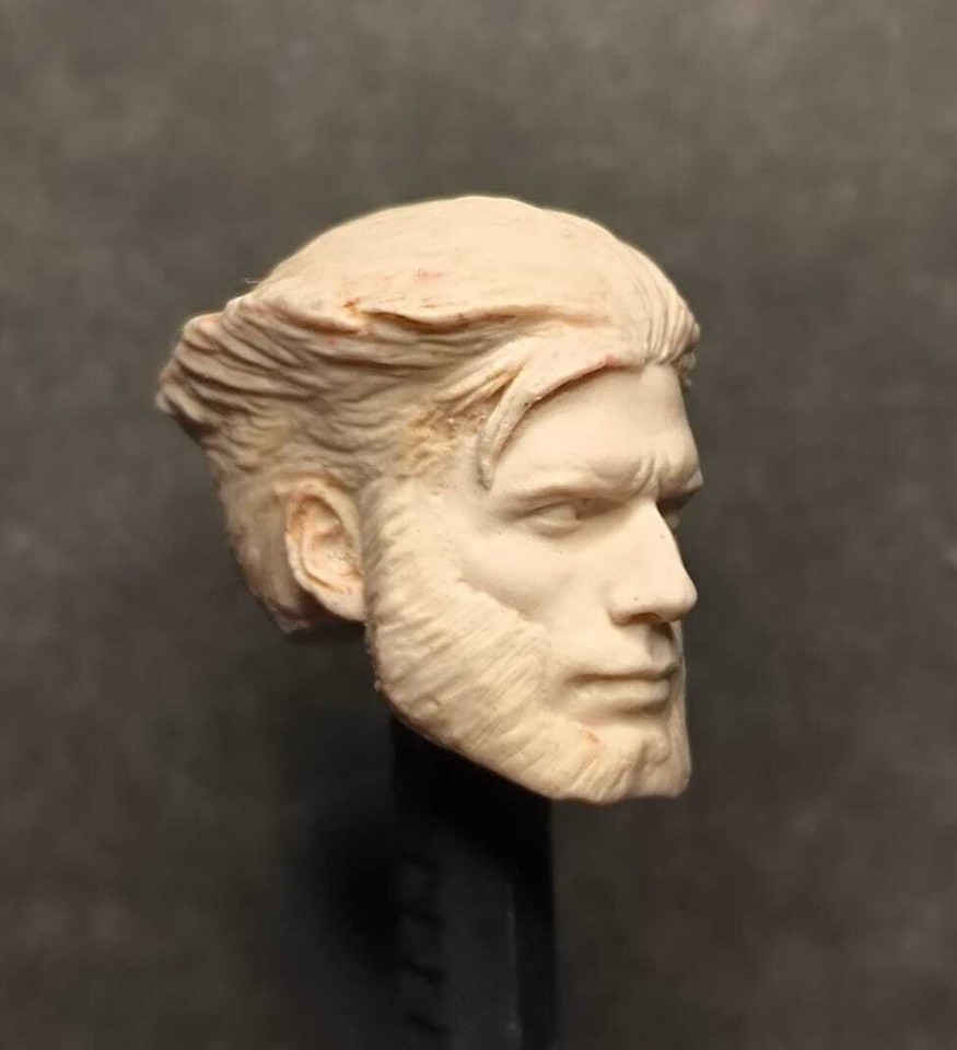 500 henry Cavill Wolverine Cameo - Custom resin head sculpt headcast ...