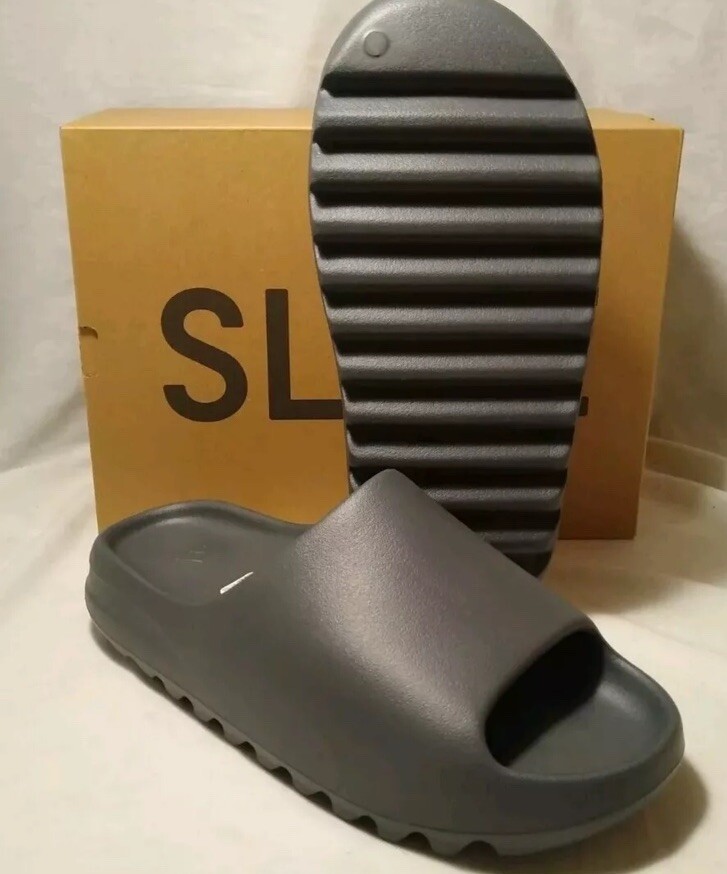 adidas Yeezy Slide Slate Grey ID2350 - Us Men Size 10 - Brand New Fast ...