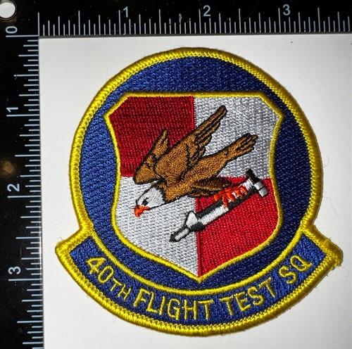 USAF US Air Force 40th Flight Test Squadron Patch | eBay