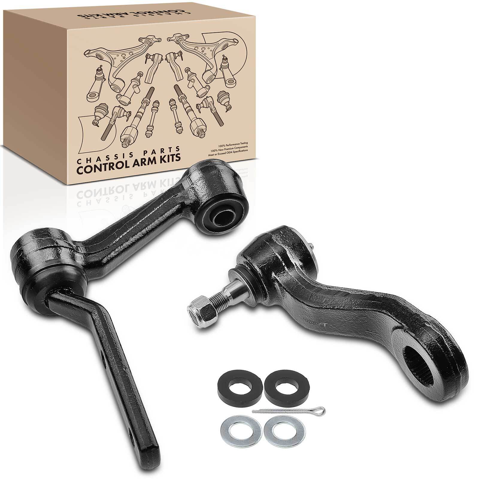 New 2x Pitman Arm and Idler Arm for Ford Crown Victoria Lincoln Town ...