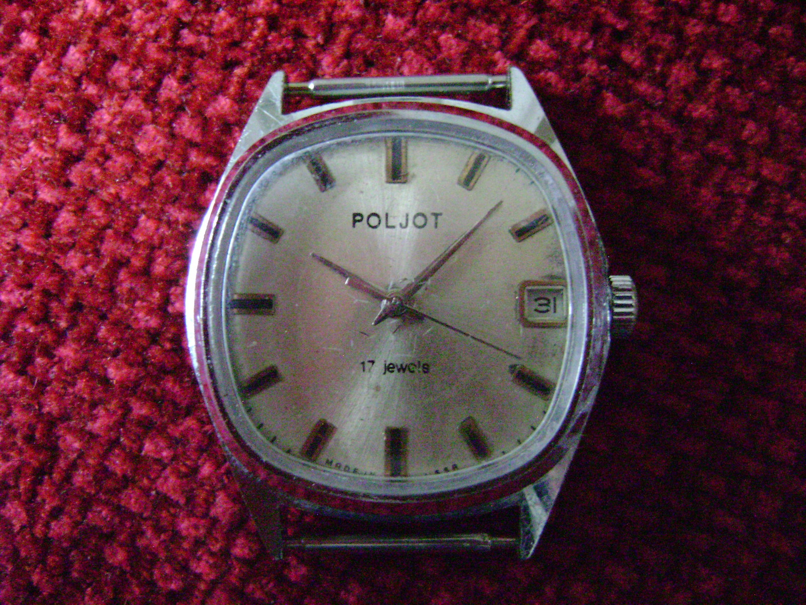 Soviet Russian Watch USSR ""POLJOT"" of the 80s - Gem