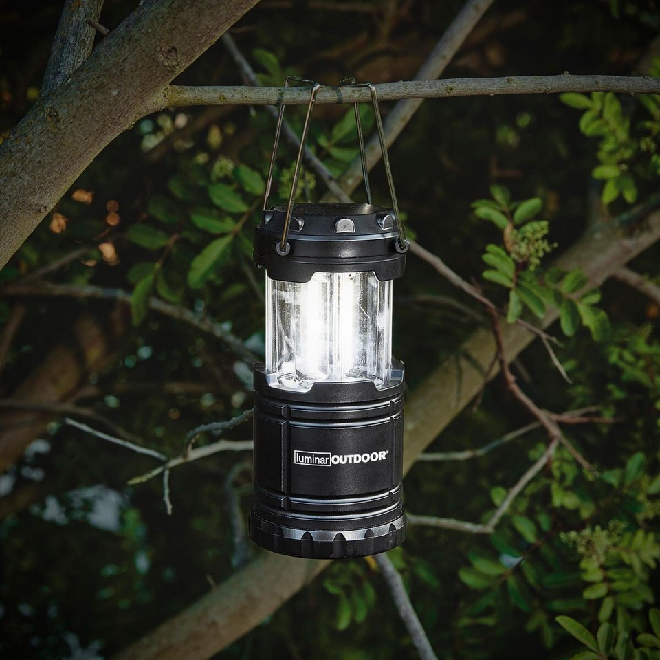 LED Collapsible Camping Lantern/Emergency 500 Lumens Bright, Compact ...