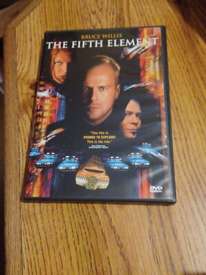 The Fifth Element DVD Widescreen or Fullscreen Interactive Menu Bruce ...