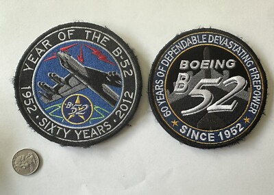 USAF Patch B-52 Buff 60th Anniversary Patch Set Barksdale Minot AFB | eBay