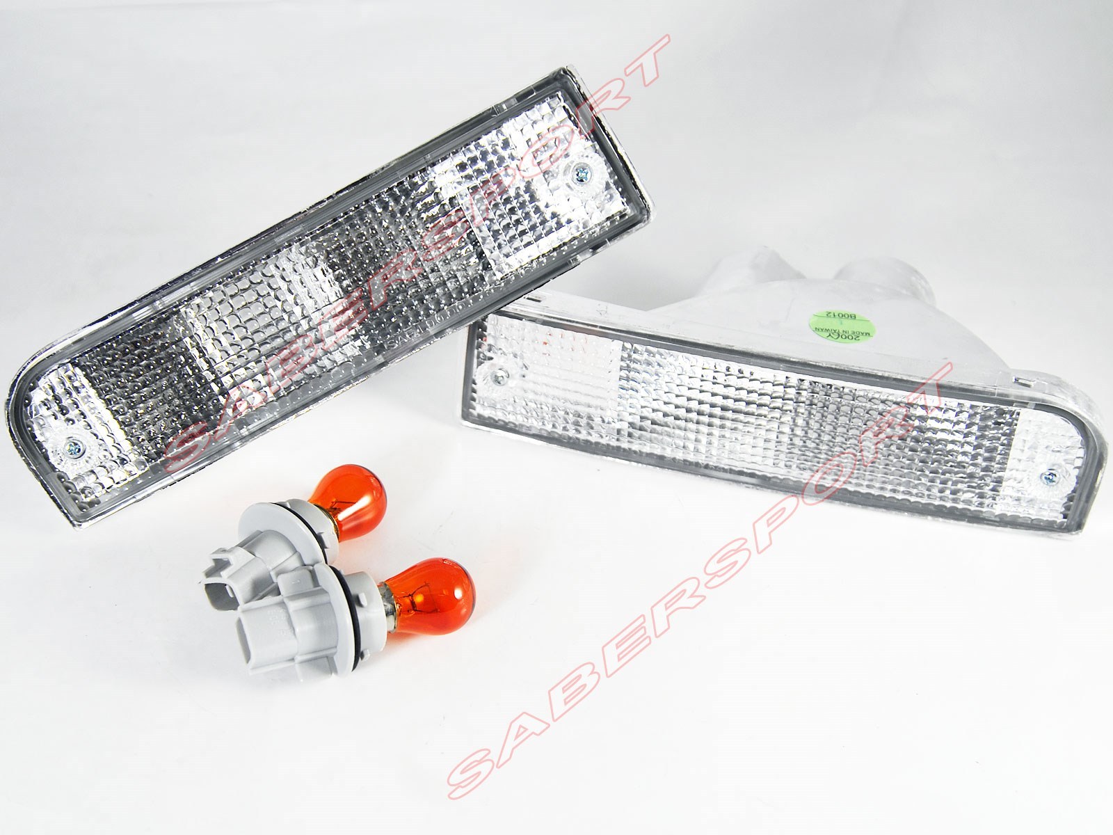 Pair Eagle Eyes Front Park Signal Bumper Lights for 1992-1995 Toyota ...