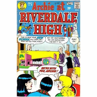 Archie at Riverdale High #8 in Very Fine + condition. Archie comics [x ...