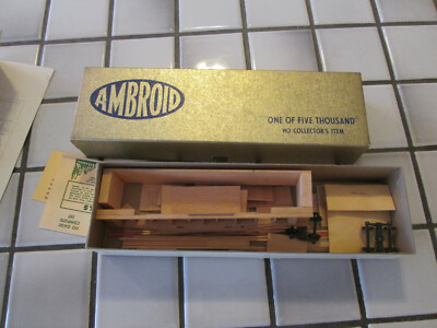 ambroid old wood 1-1/2 door automobile car kit HO scale //// | eBay