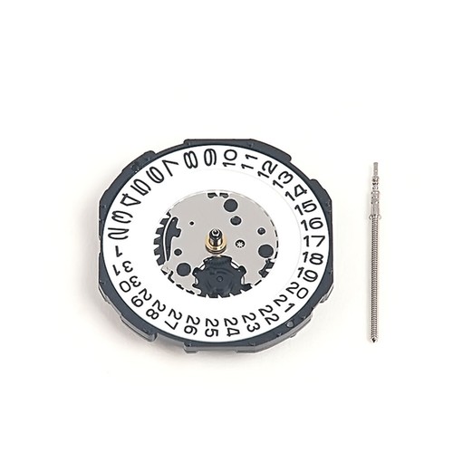 23.7mm 32,768Hz Frequency Quartz Watch Movement Date @ 3 with Adjusting ...