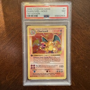 Charizard 1999 Pokemon Game #4 1st Edition Holo Price Guide - Sports ...